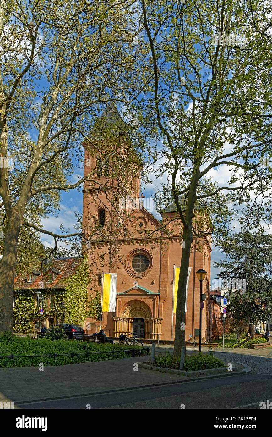 Kirche Sankt Martin *** Local Caption *** Europe, Germany, Rhineland ...