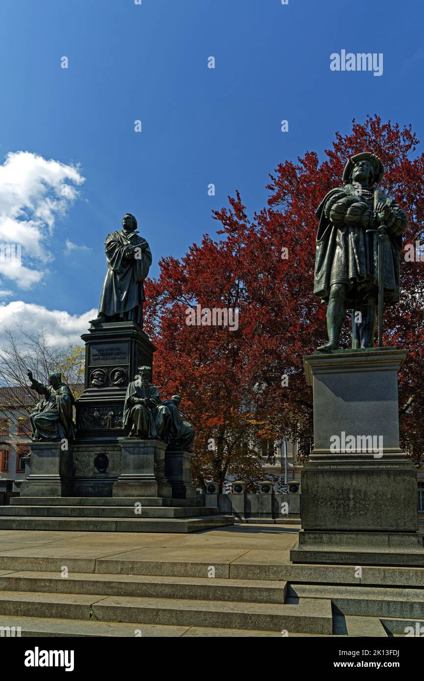 Grünanlage, Lutherdenkmal, Martin Luther, 10.11.1483 - 18.02.1546 ...