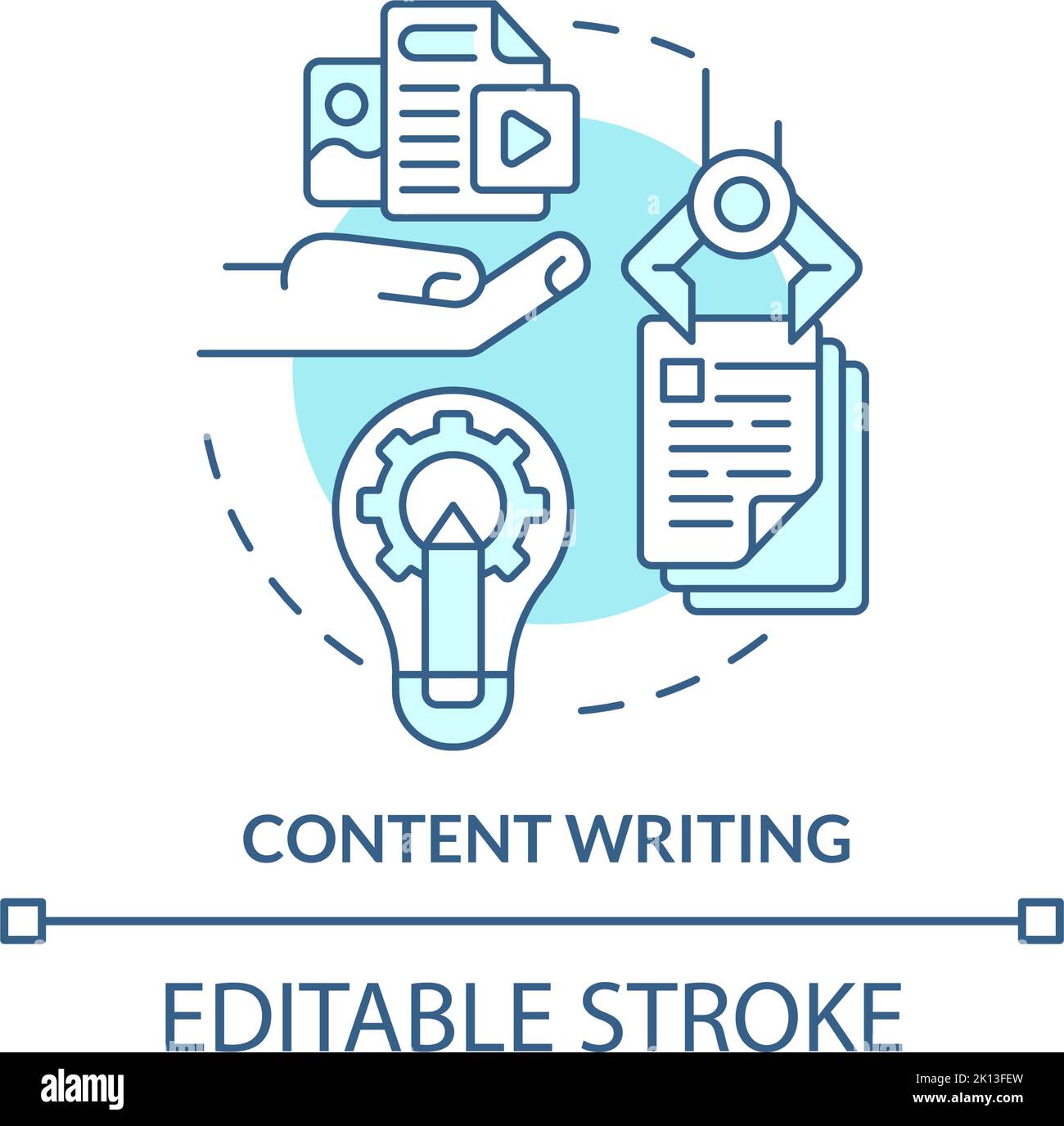 Ai writing article Cut Out Stock Images & Pictures - Alamy