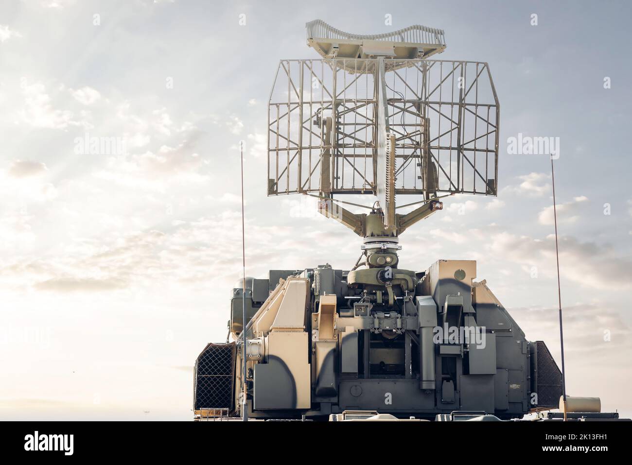 Anti-aircraft combat vehicle missile system Stock Photo - Alamy