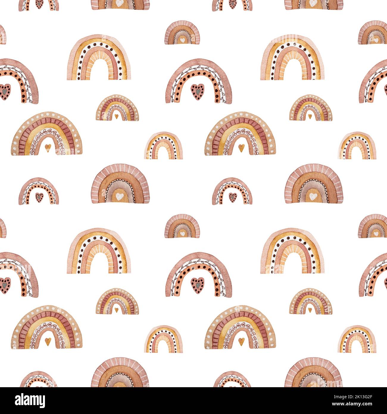 Boho style rainbow Stock Photo - Alamy