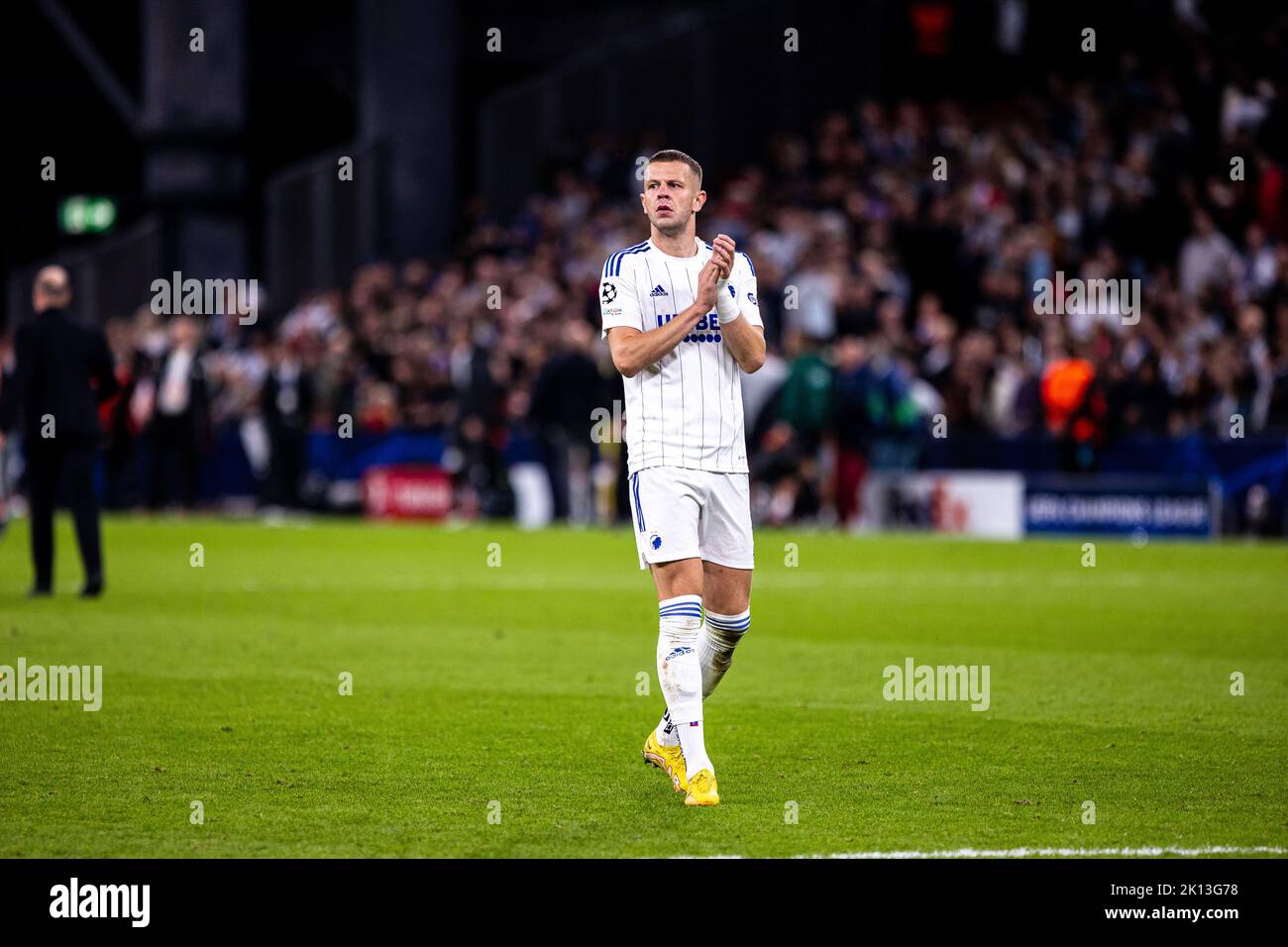 Copenhagen, Denmark. 14th Sep, 2022. Denis Vavro (3) of FC Copenhagen ...