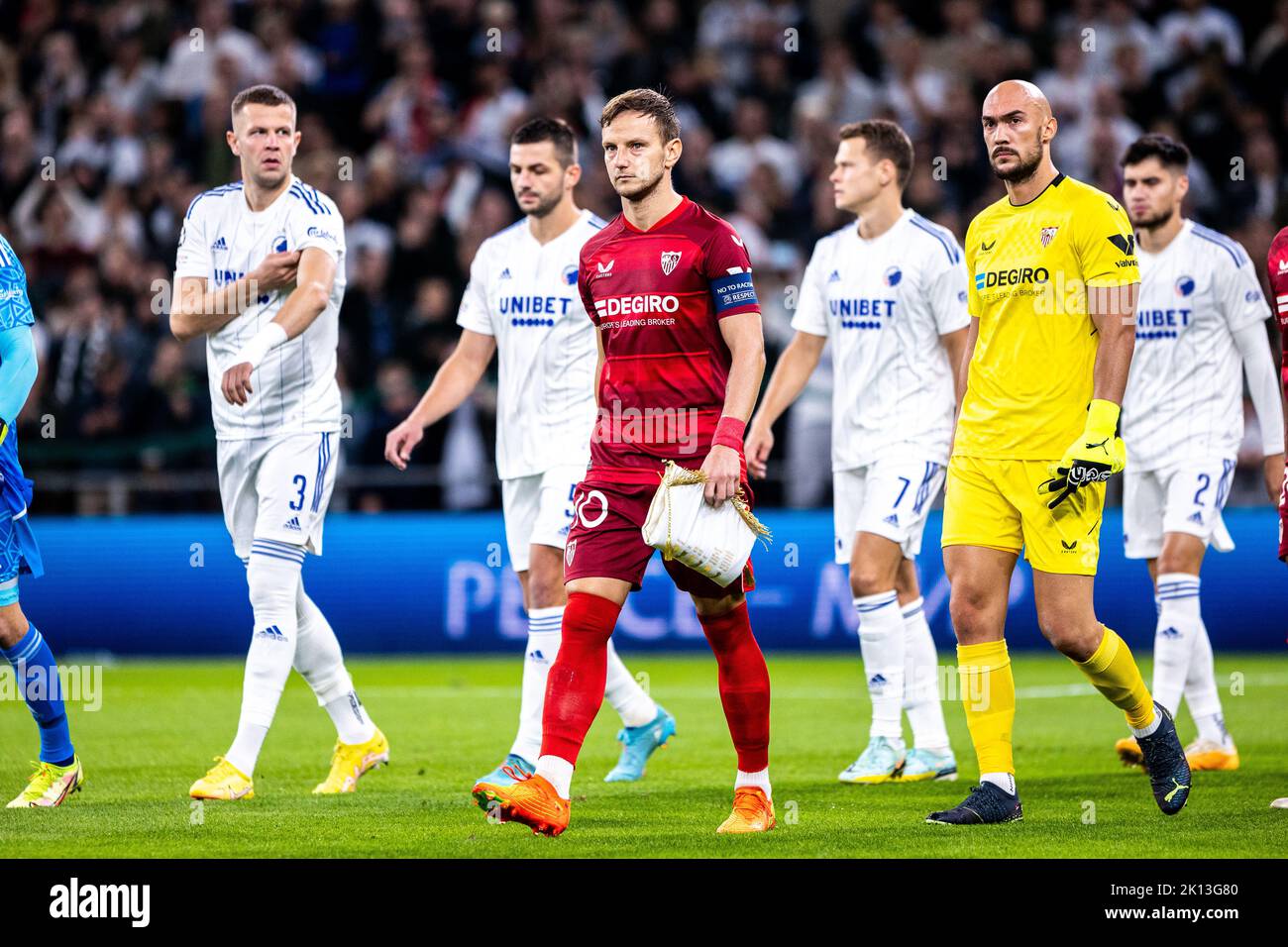 Copenhagen, Denmark. 14th Sep, 2022. Captain Ivan Rakitic (10) of ...