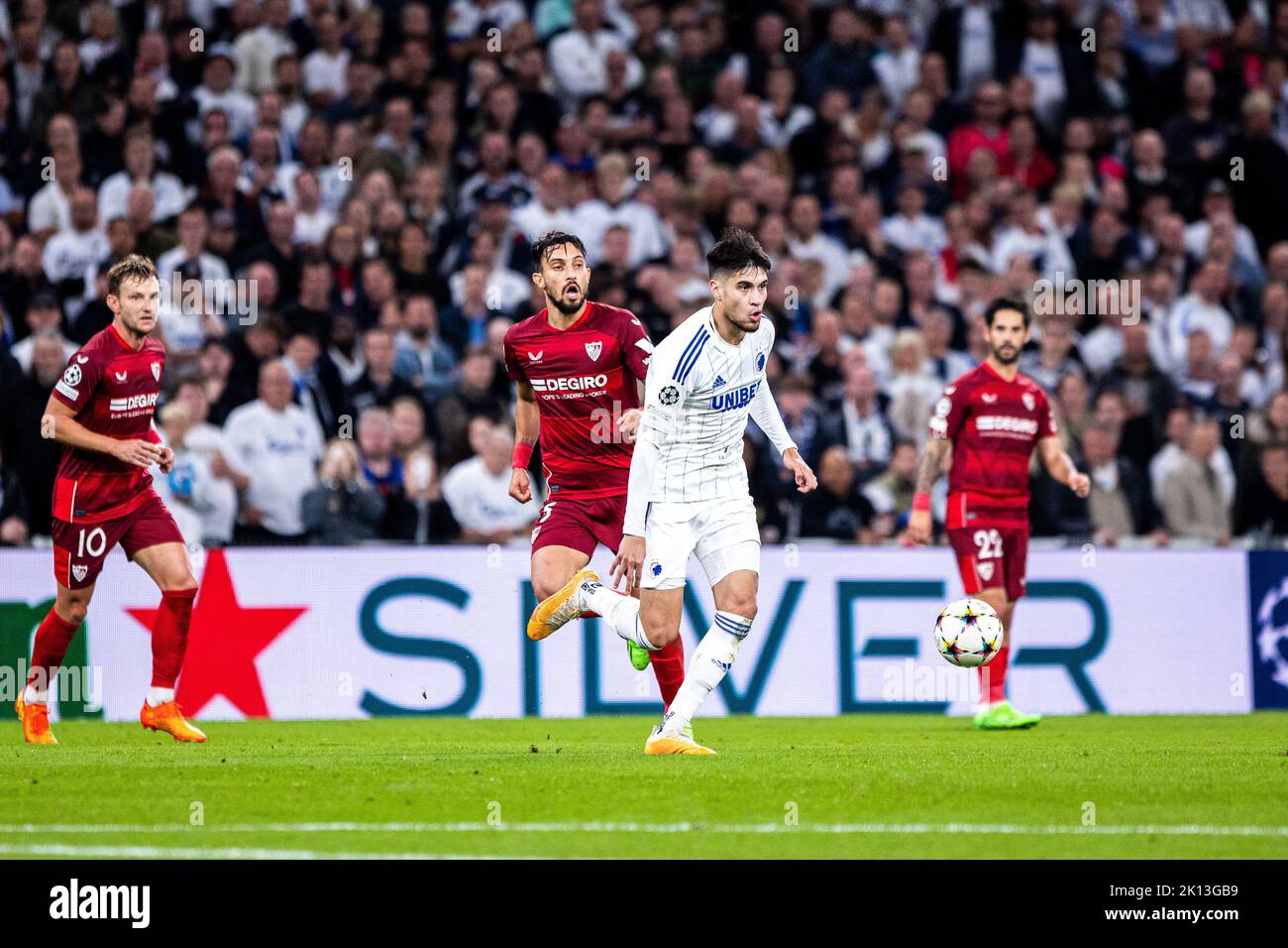 Copenhagen, Denmark. 14th Sep, 2022. Kevin Diks (2) of FC Copenhagen ...
