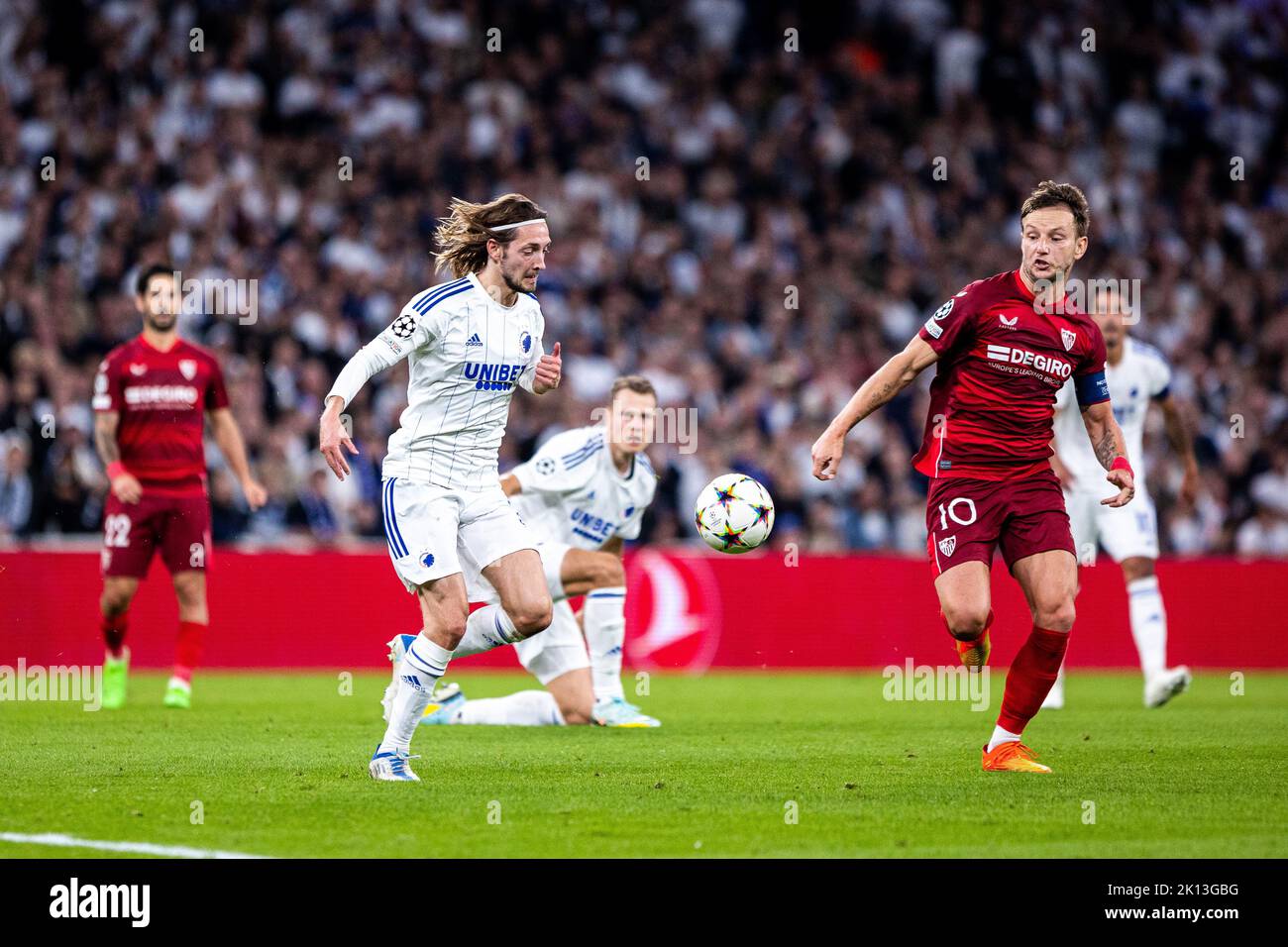 Copenhagen, Denmark. 14th Sep, 2022. Rasmus Falk (33) of FC Copenhagen ...