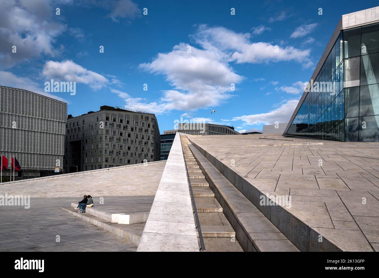 Oper von Oslo am 26.04.2022. *** Local Caption *** architecture ...