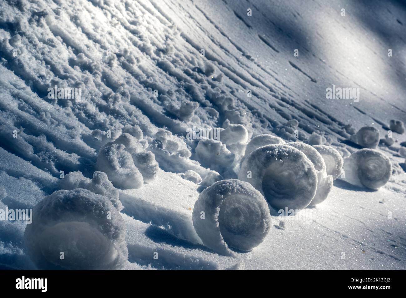Auf dem Weg zum Grüneberg-Pass im Innereriz, Gem. Eriz, am 13.01.22 ...