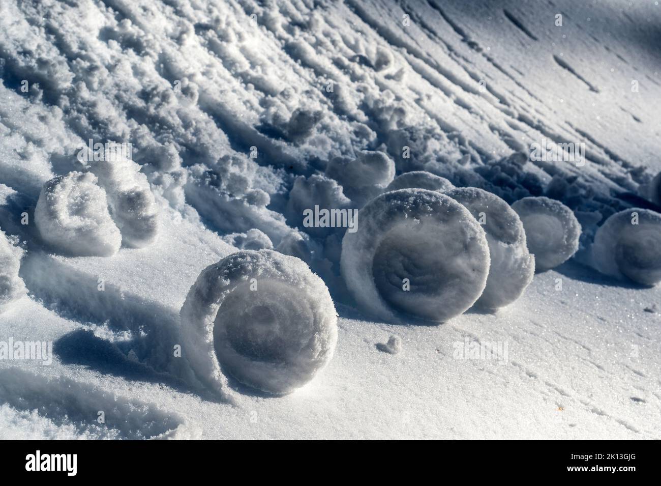Auf dem Weg zum Grüneberg-Pass im Innereriz, Gem. Eriz, am 13.01.22 ...