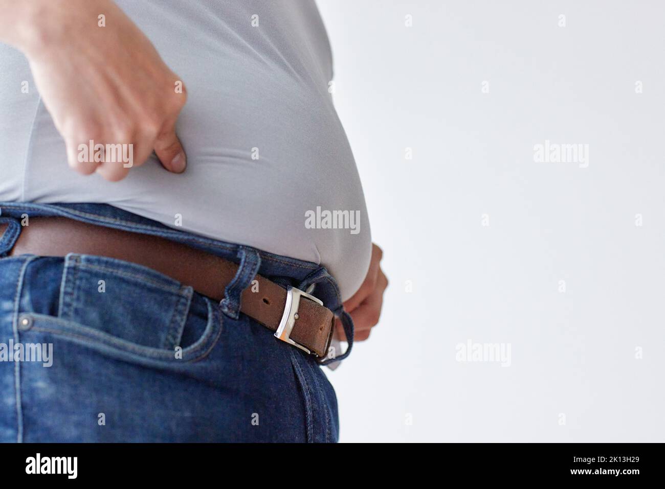 Overweight Japanese man Stock Photo - Alamy