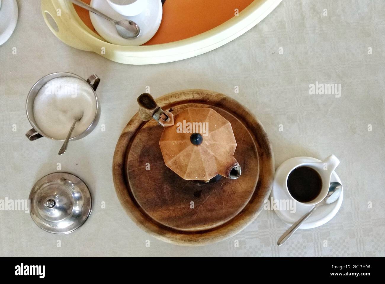 Moka pot tray hi-res stock photography and images - Alamy