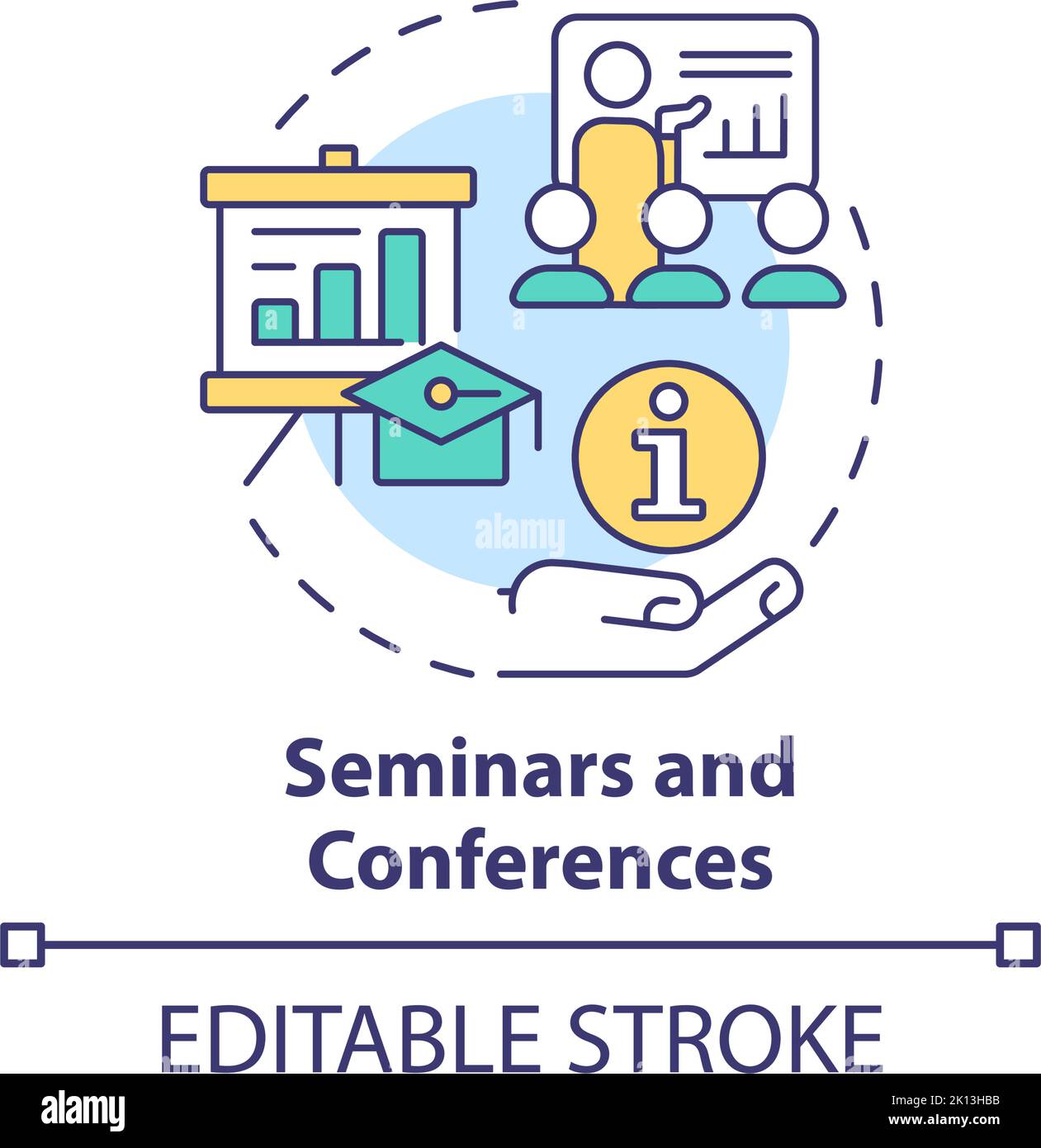 Planning conferences Stock Vector Images - Alamy