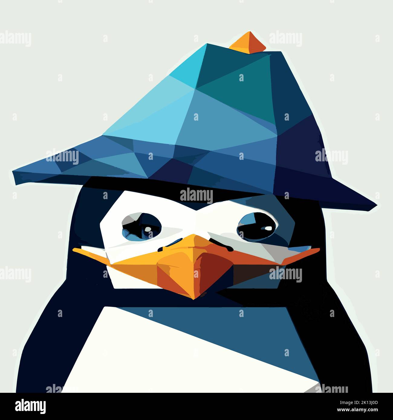 Poster penguin image hi-res stock photography and images - Alamy