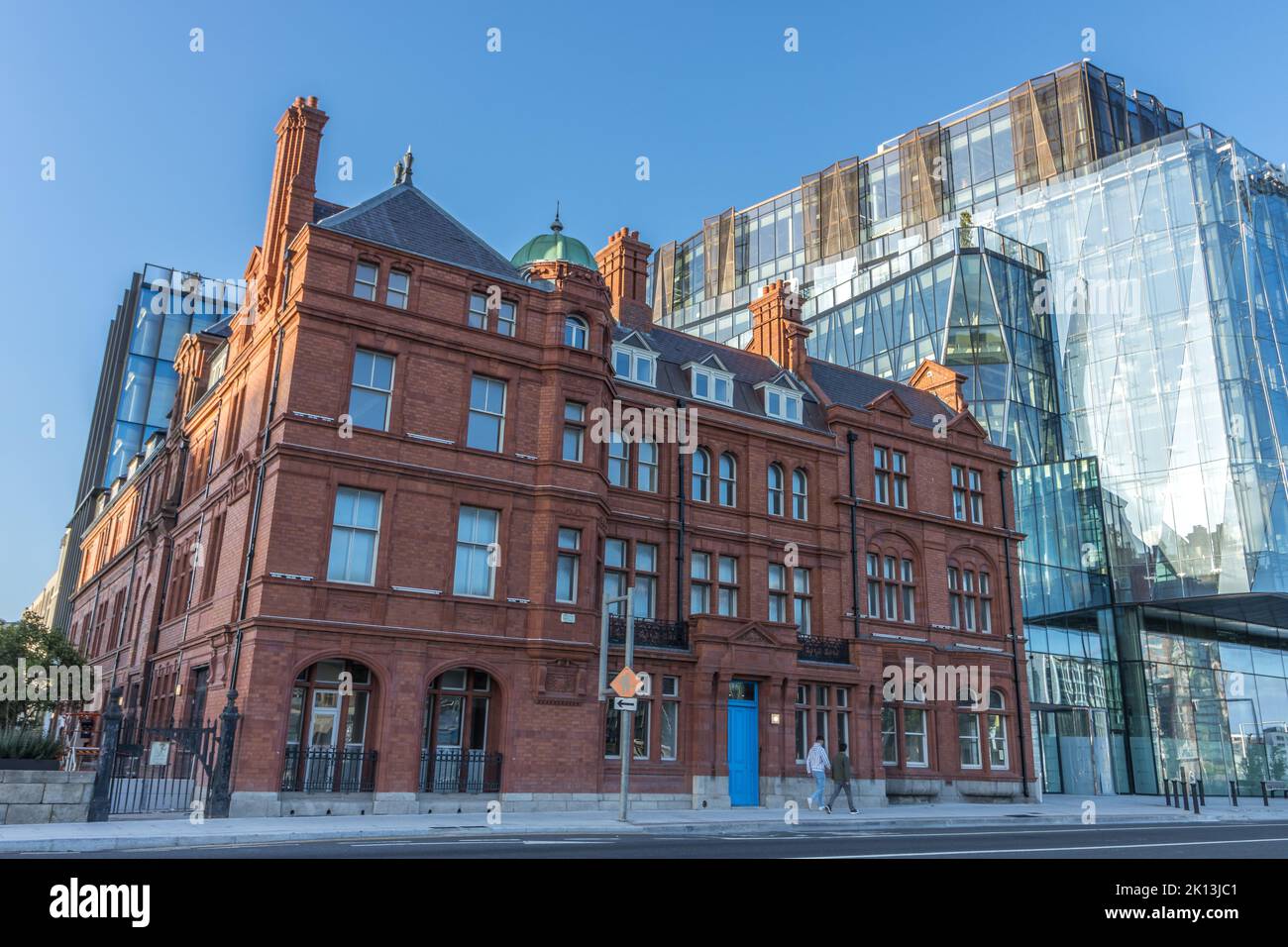 The building of Salesforce office in sunny weather, Dublin, Ireland ...