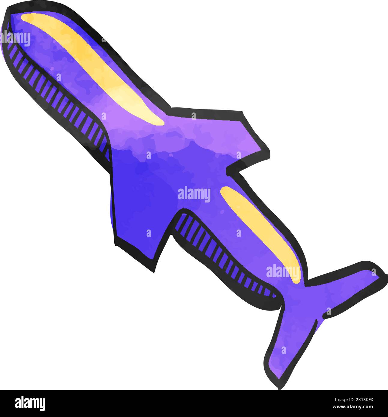 Missile rocket icon in outline hi-res stock photography and images - Alamy