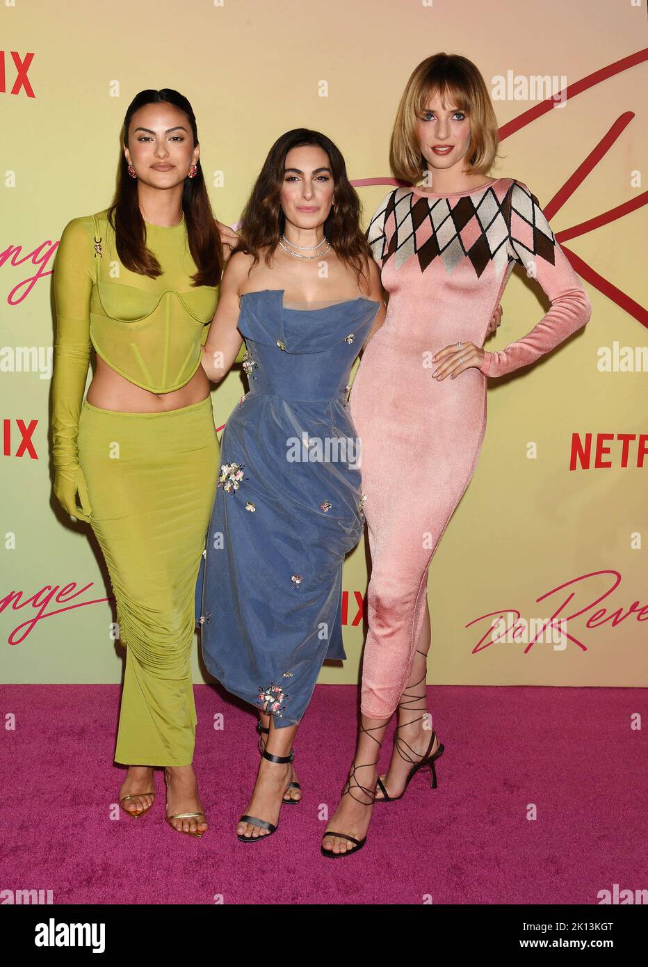 HOLLYWOOD, CA - SEPTEMBER 14: (L-R) Camila Mendes, Director Jennifer ...