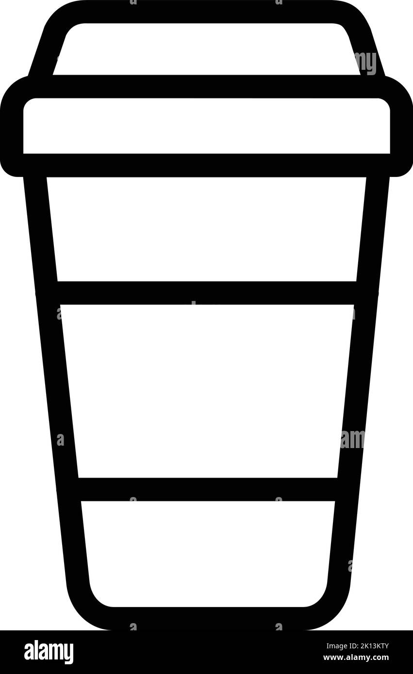 Digital drawing cup coffee Black and White Stock Photos & Images - Alamy