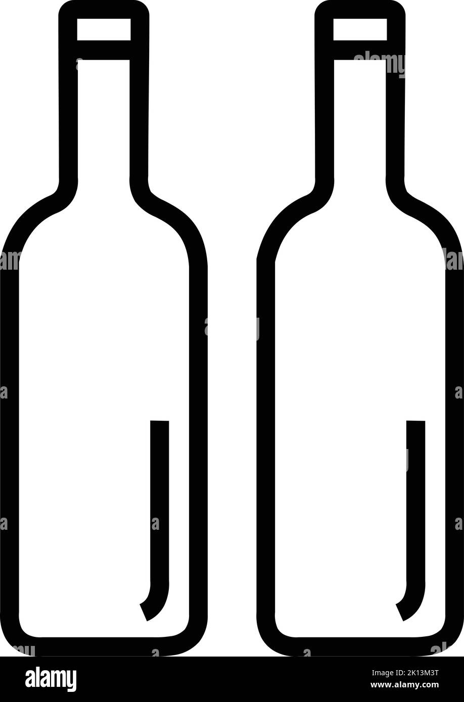 Glass Bottle Clipart Black And White