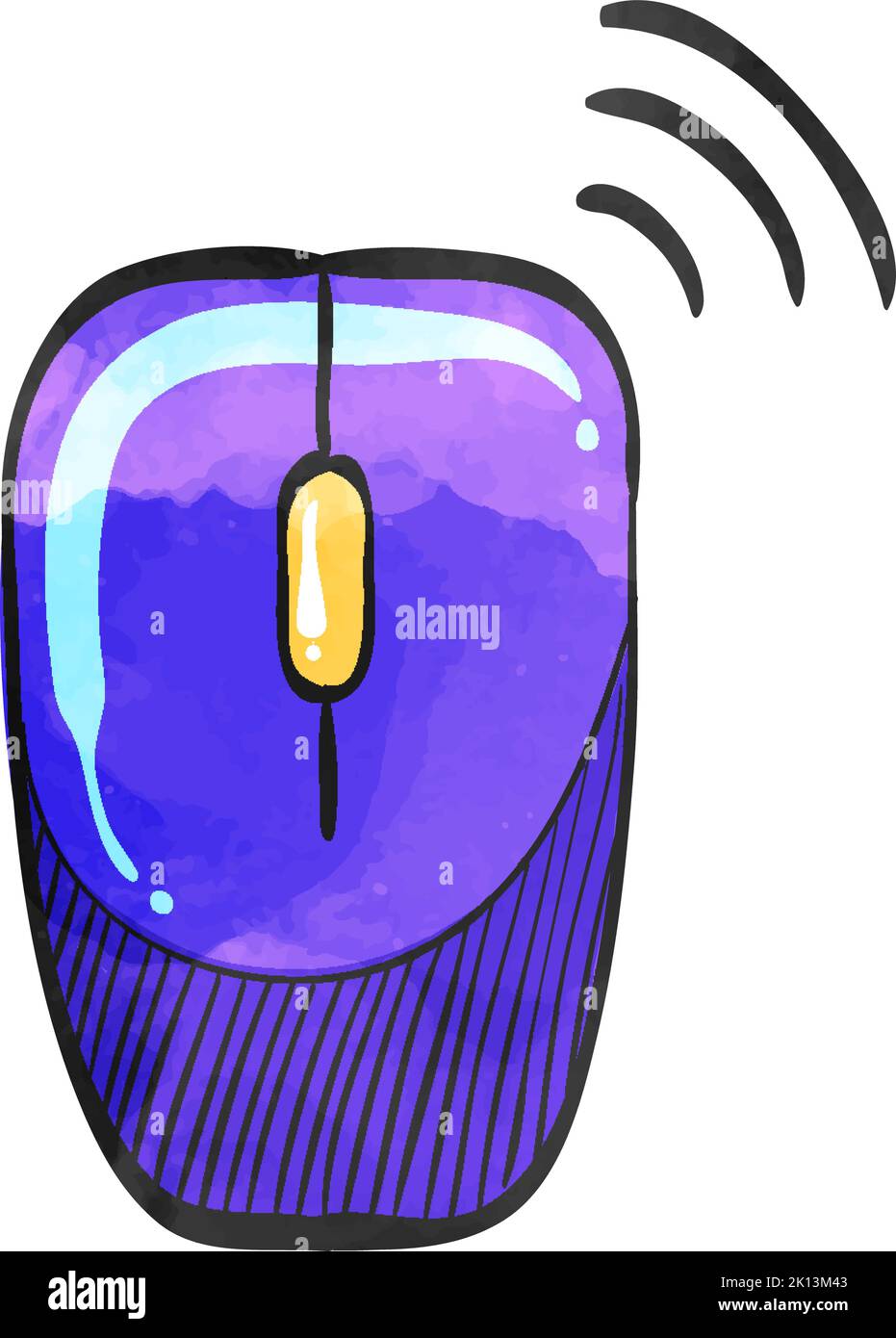 Computer mouse icon in watercolor style Stock Vector Image & Art - Alamy