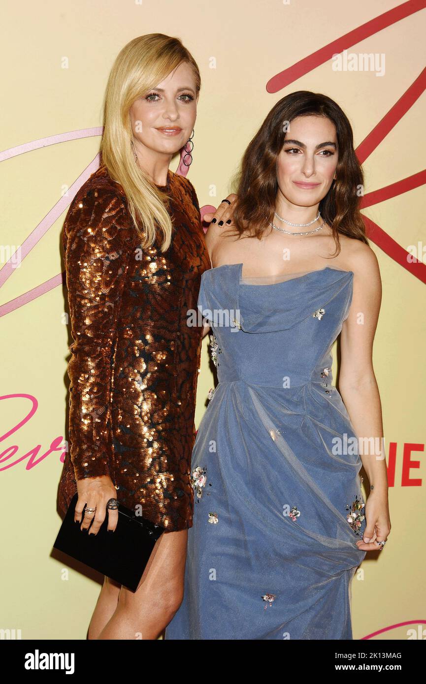 HOLLYWOOD, CA - SEPTEMBER 14: (L-R) Sarah Michelle Gellar and Director ...