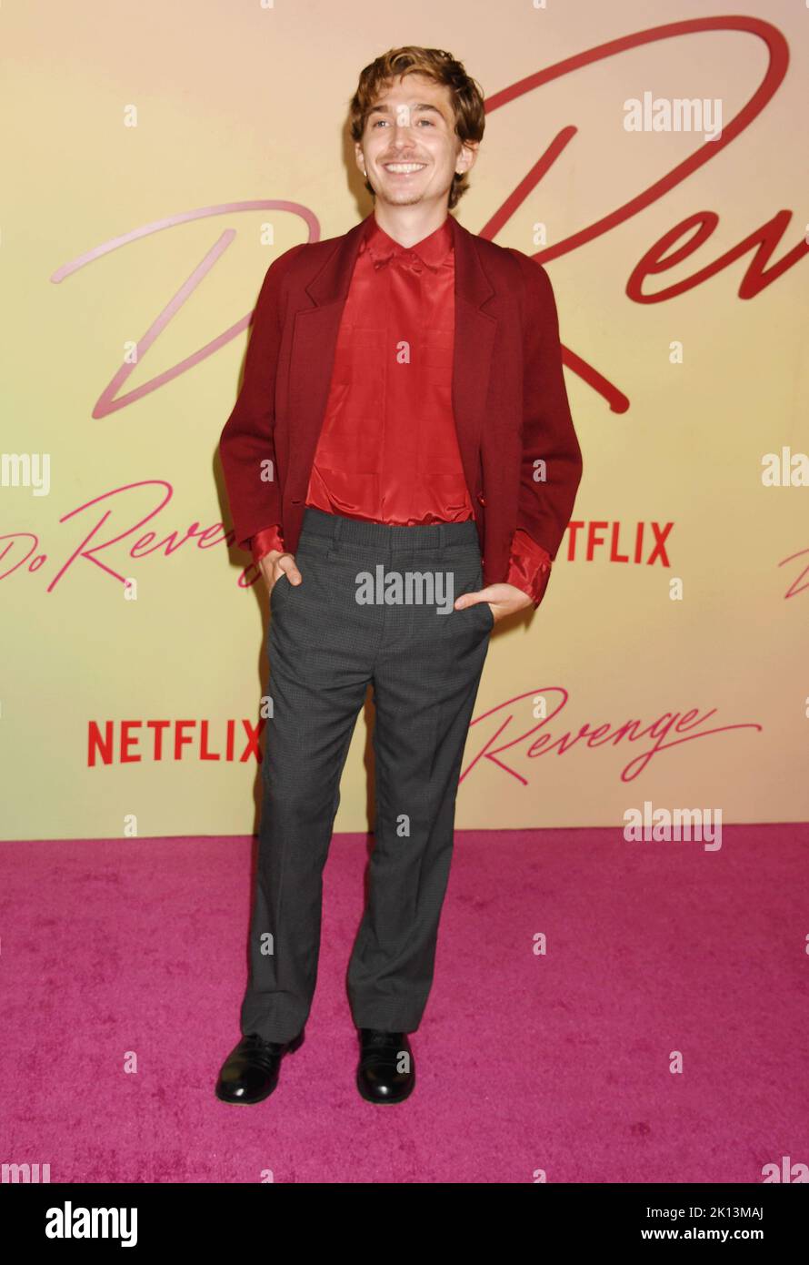 HOLLYWOOD, CA - SEPTEMBER 14: Austin Abrams attends a special screening ...