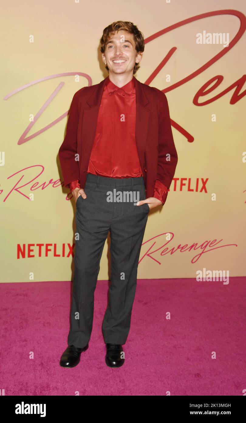 HOLLYWOOD, CA - SEPTEMBER 14: Austin Abrams attends a special screening ...