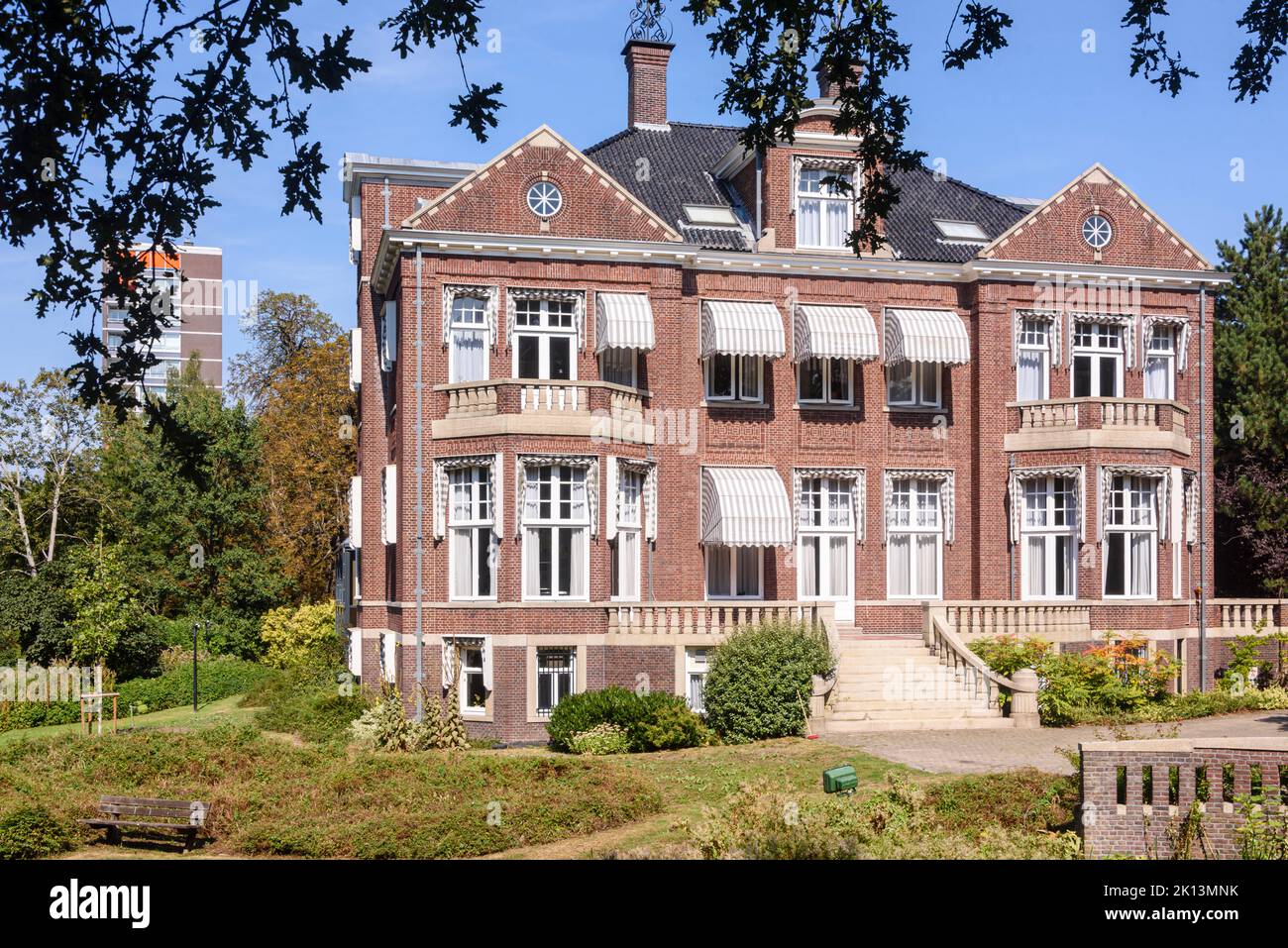 Large brick 19th Century building, Rotterdam, Netherlands Stock Photo ...