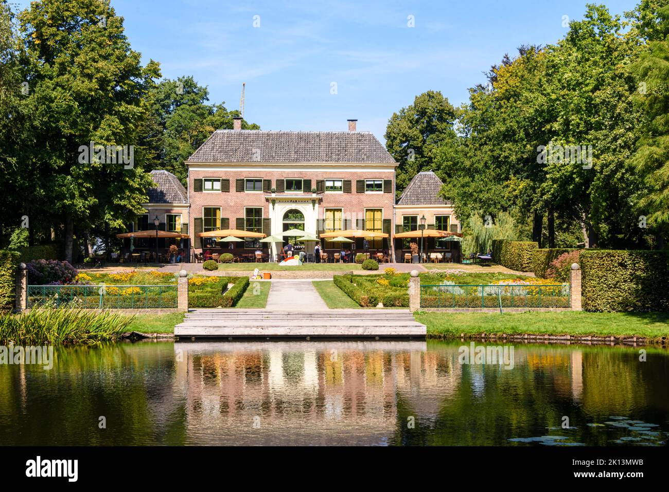 Dudok in Het Park restaurant, Het Park, Rotterdam, Netherlands Stock ...