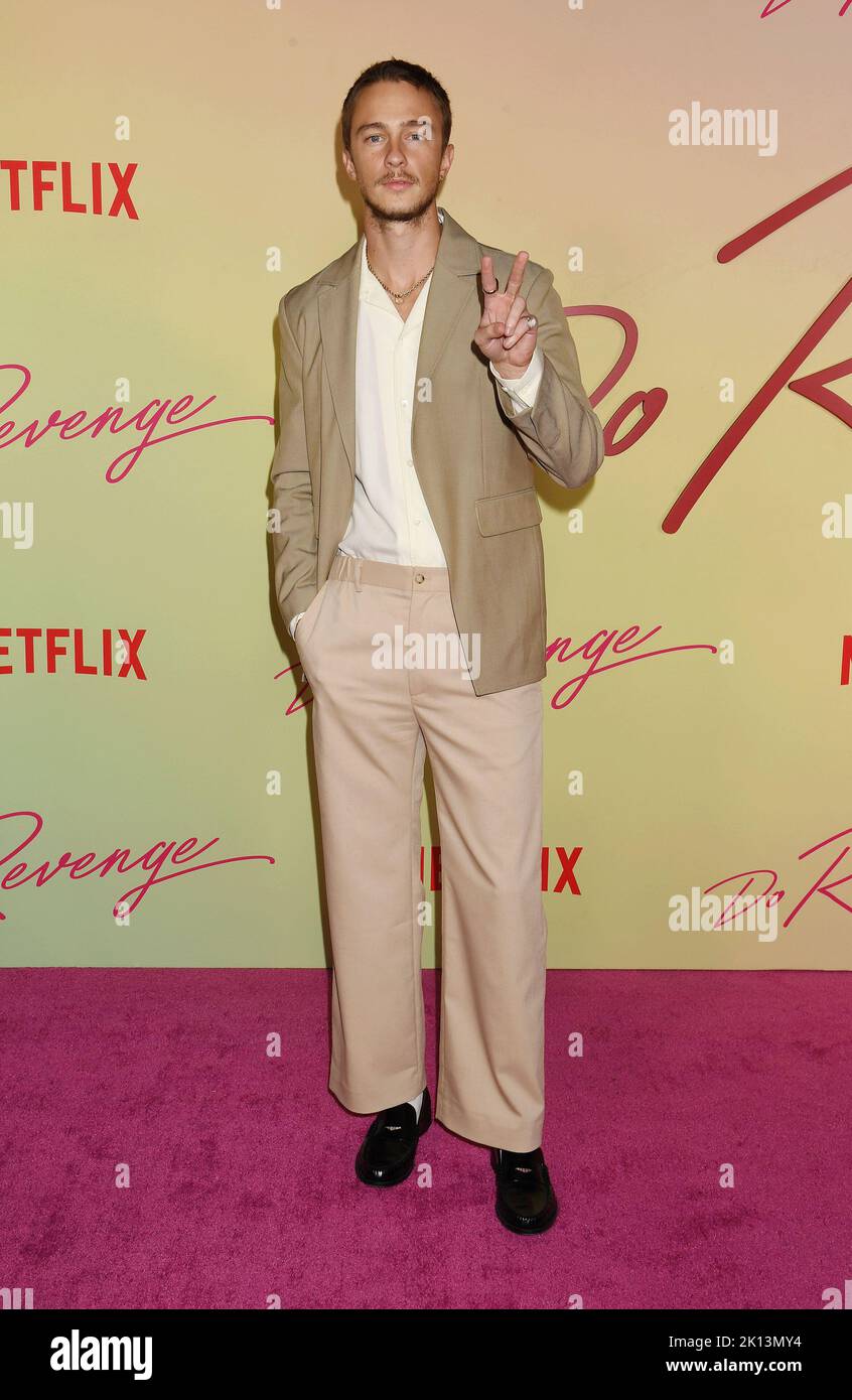 HOLLYWOOD, CA - SEPTEMBER 14: Drew Starkey attends a special screening ...
