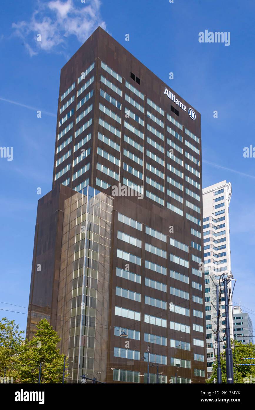 Allianz Insurance building, Rotterdam, Netherlands Stock Photo - Alamy
