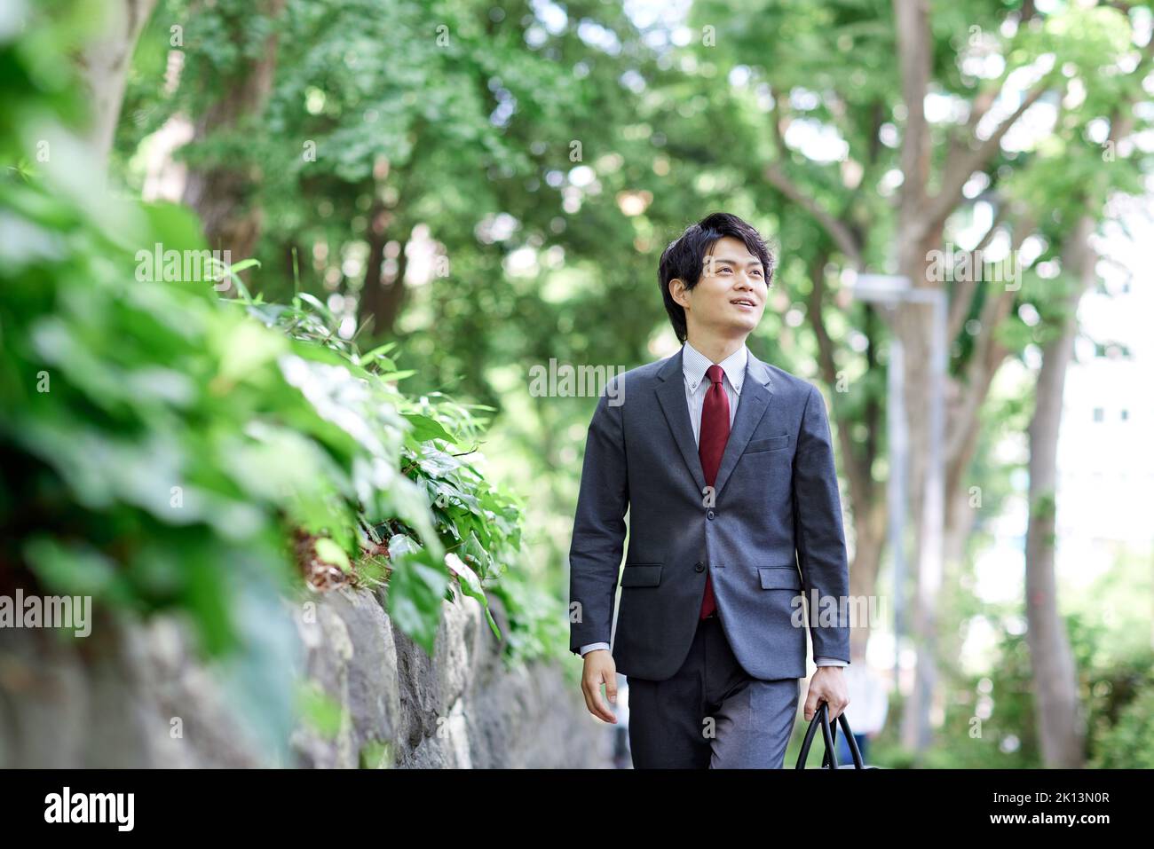 Japanese businessman portrait Stock Photo - Alamy