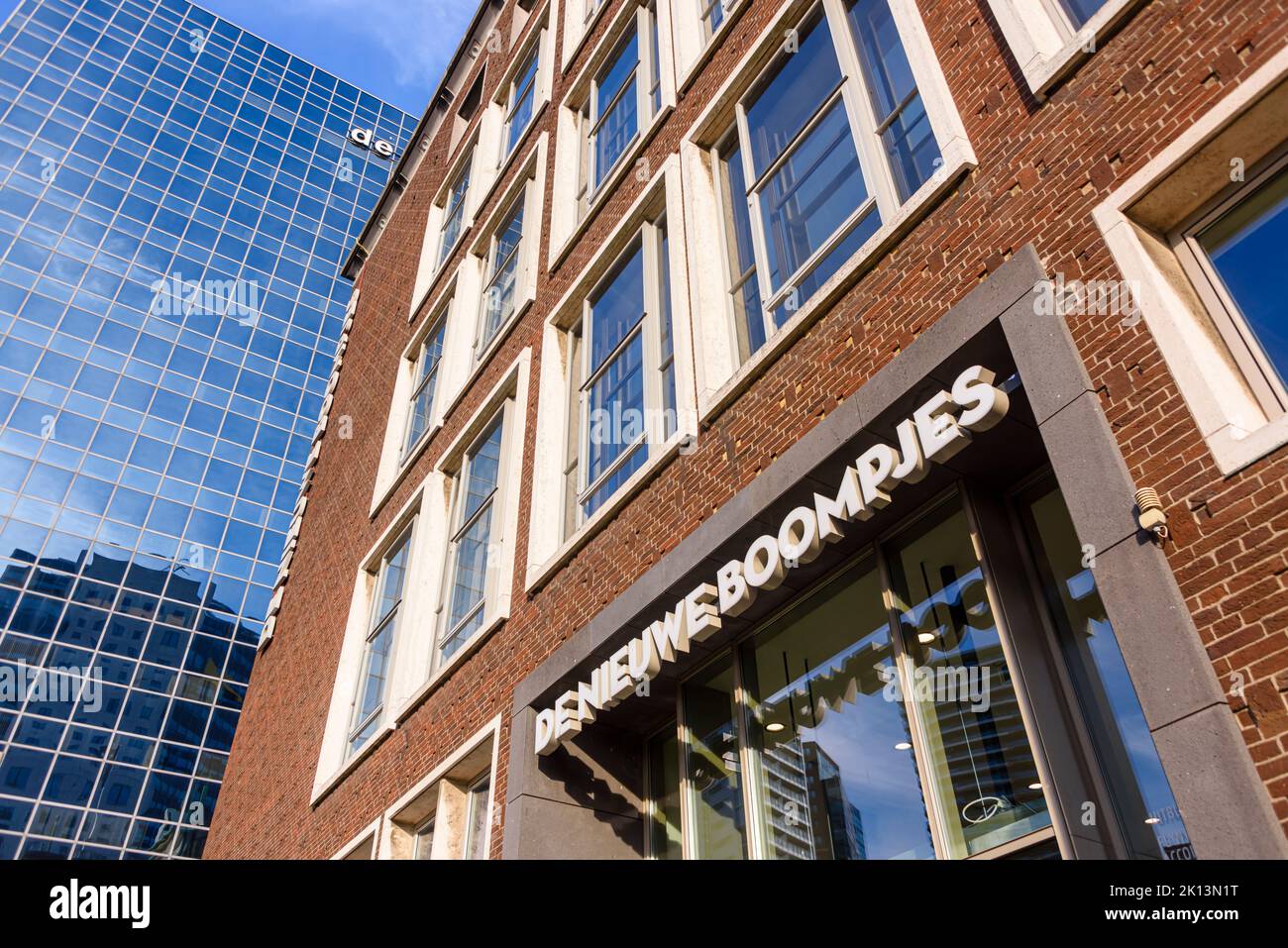 Former De Nederlandsche Bank building, bombed in 1940 and rebuilt as co ...