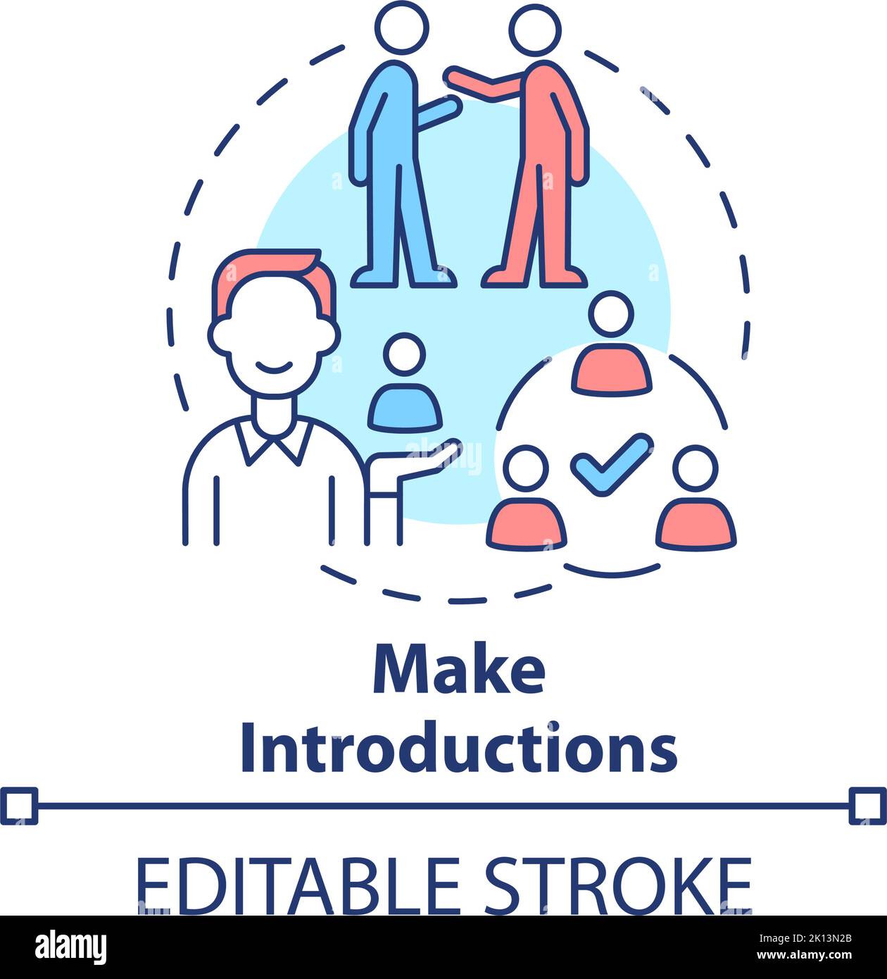 Introductions illustration hi-res stock photography and images - Alamy