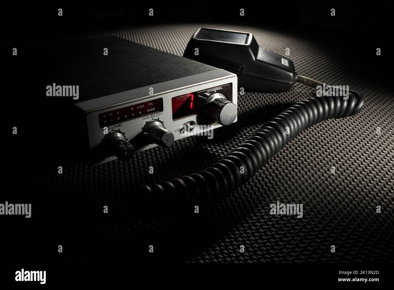 Cb radio and microphone hi-res stock photography and images - Alamy