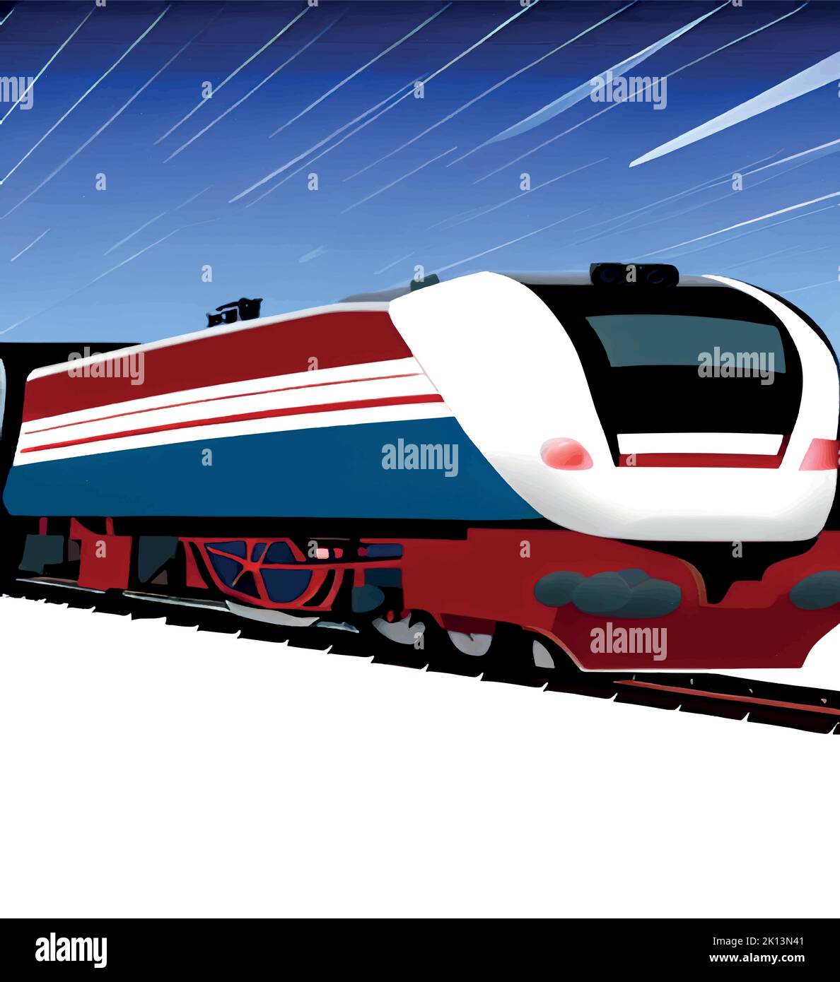 A train cartoon Illustration stock vector image Stock Vector Image ...