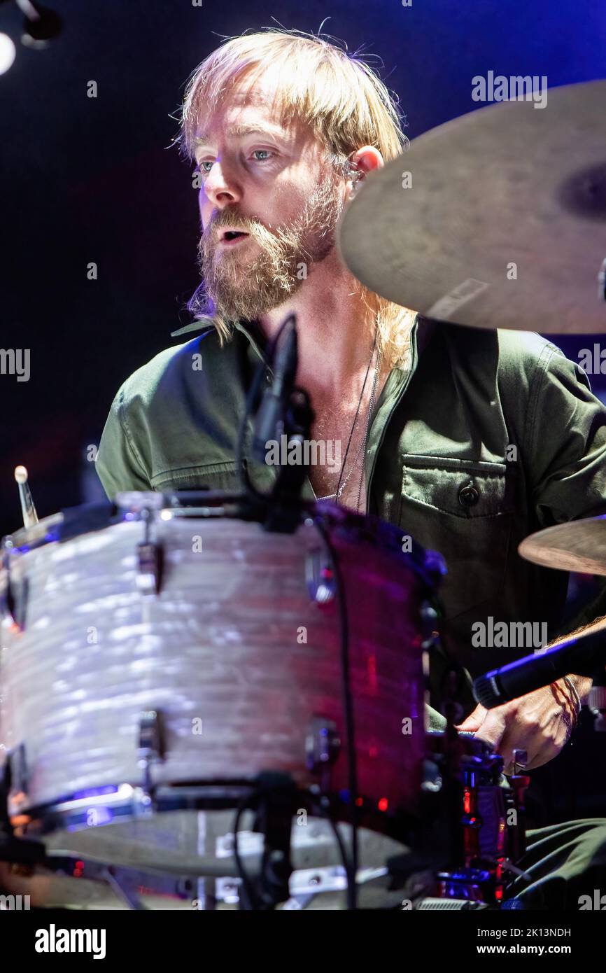 Milan, Italy. 14th Sep, 2022. Tim van Delft from Dutch Alternative rock ...