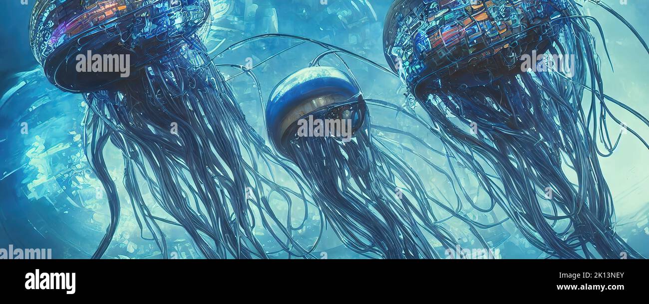 Mechanical sea creature hi-res stock photography and images - Alamy