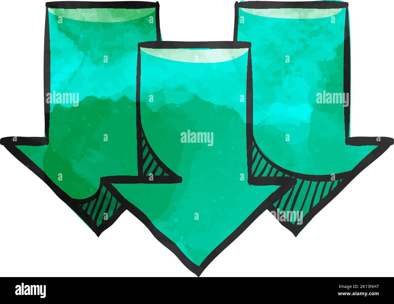 Multiple break Stock Vector Images - Alamy