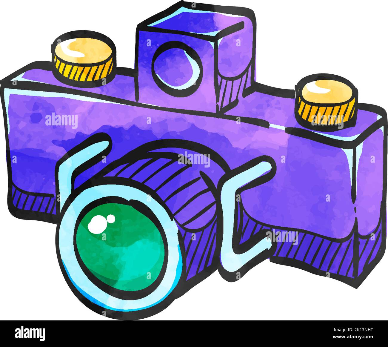 Horizontal format panorama Stock Vector Images - Alamy