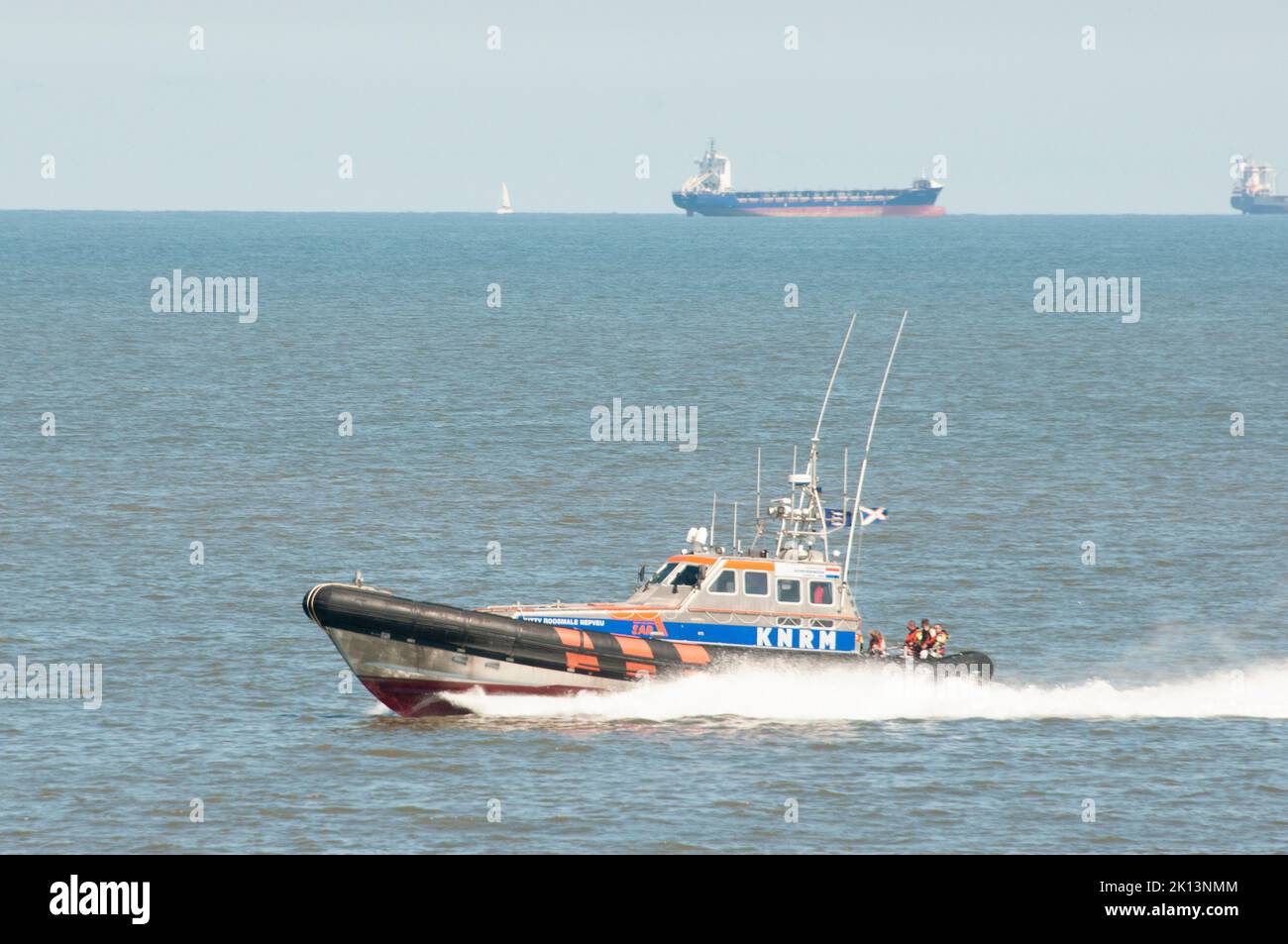 Royal Netherlands Sea Rescue Institution lifeboat Stock Photo - Alamy