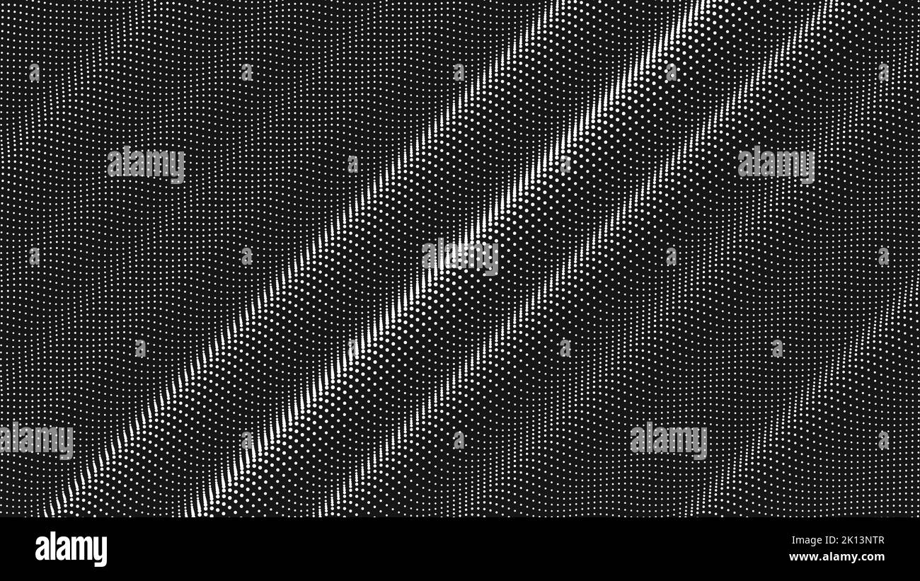 Point wave diagonal texture. Abstract dot background. Technological ...