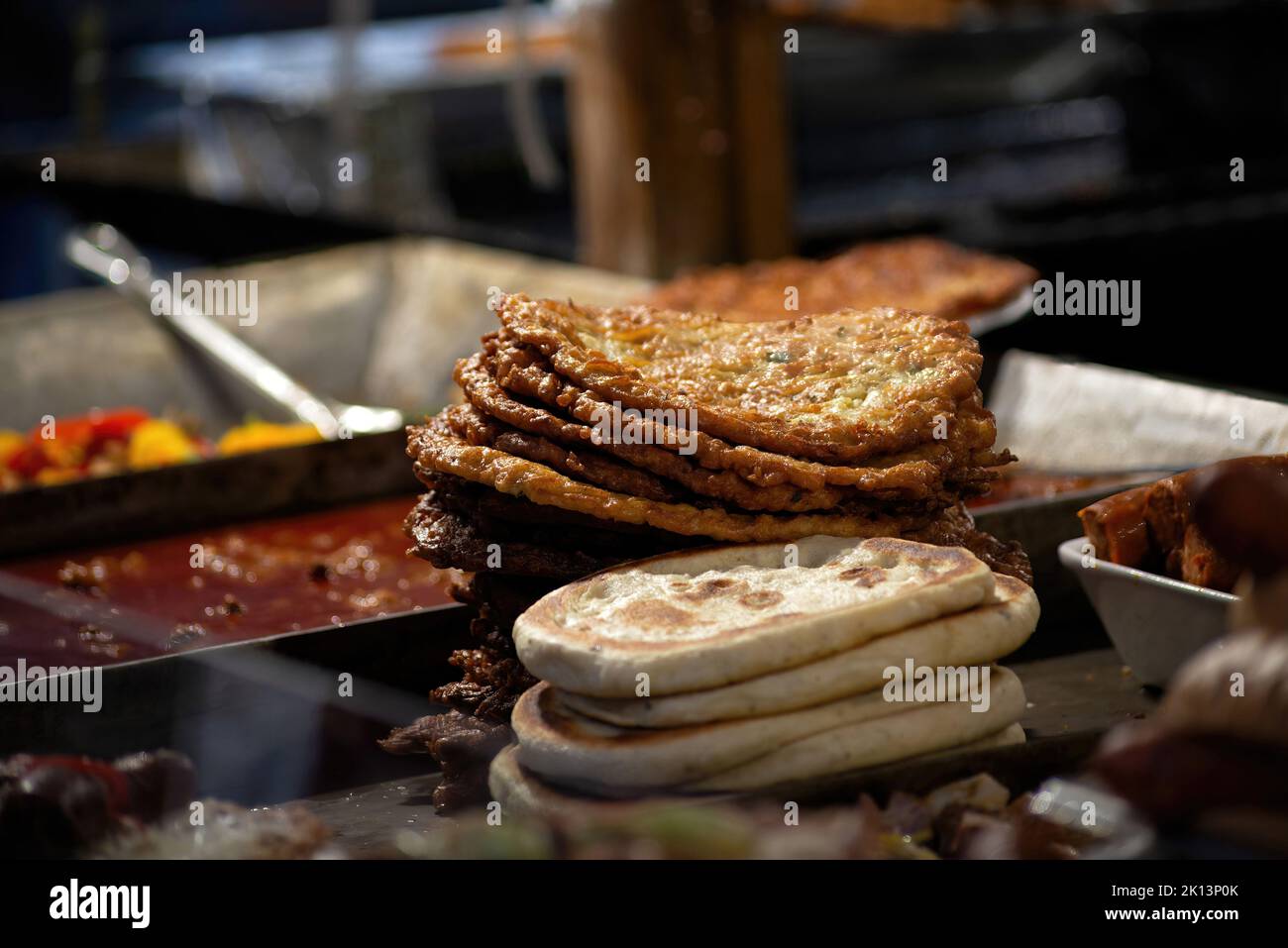 Budapest langos hi-res stock photography and images - Alamy