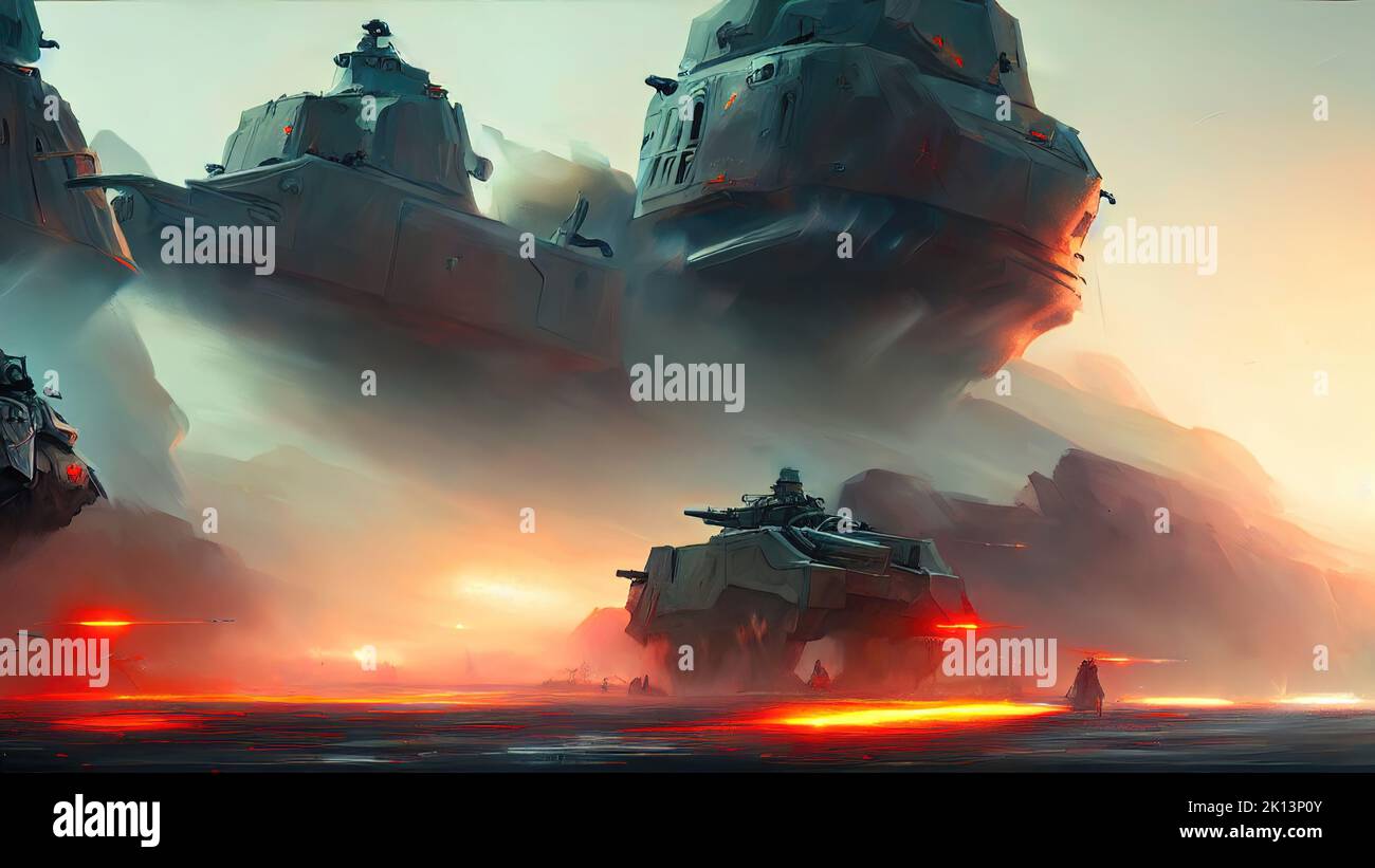 Tank firing art hi-res stock photography and images - Alamy