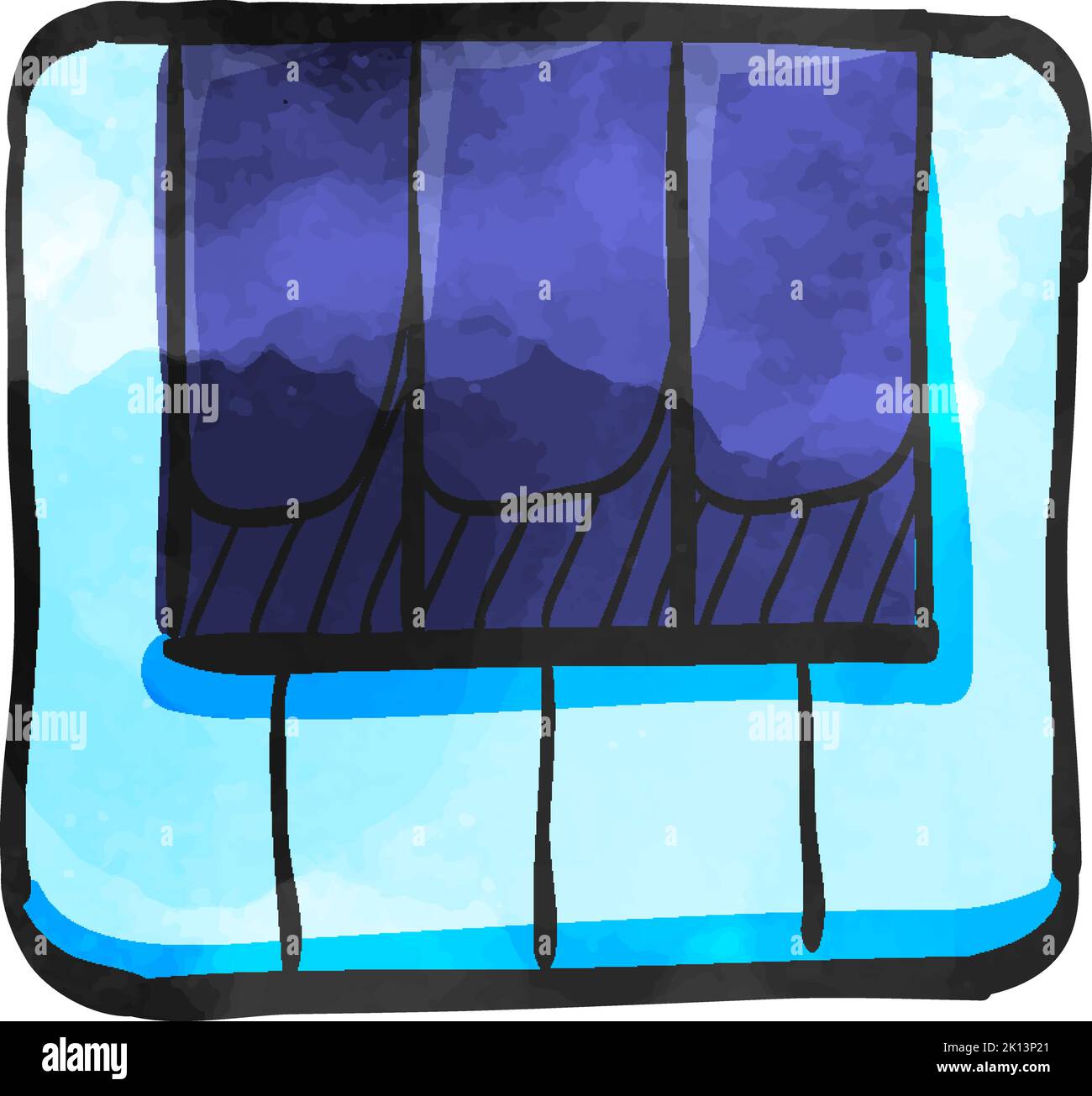 Colors music piano keyboard Stock Vector Images - Alamy