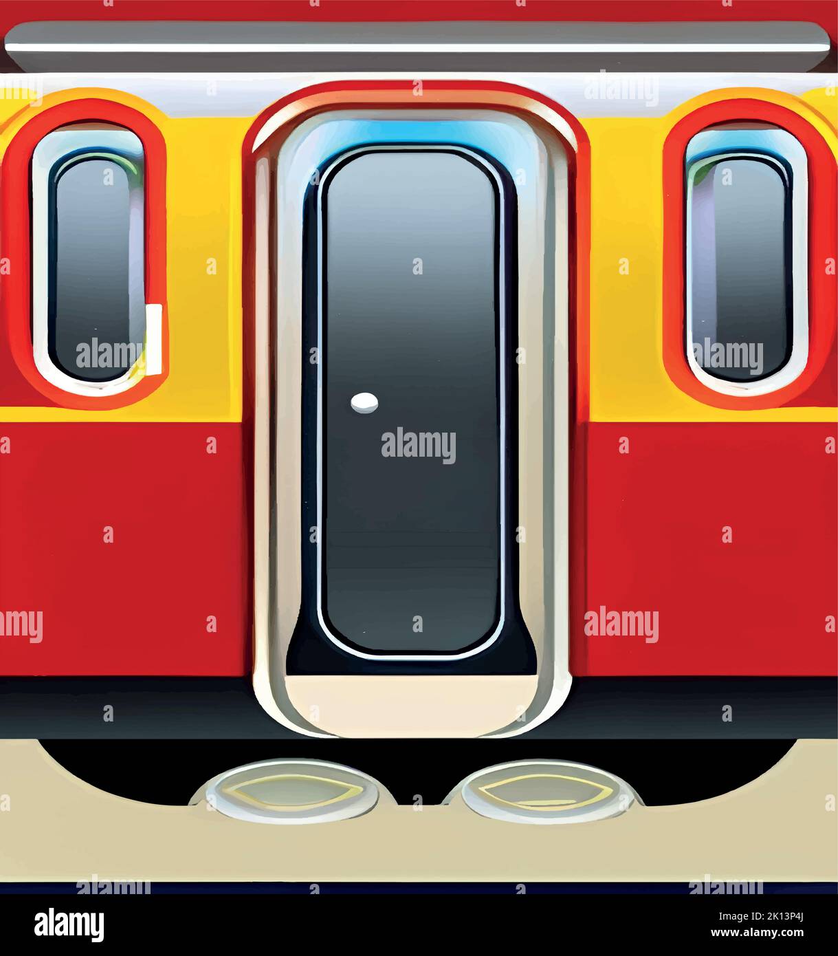 A train cartoon Illustration stock vector image Stock Vector Image ...