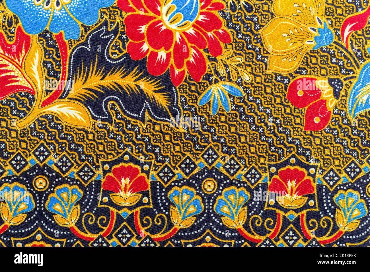 Batik sarong pattern background in Thailand, traditional batik sarong ...
