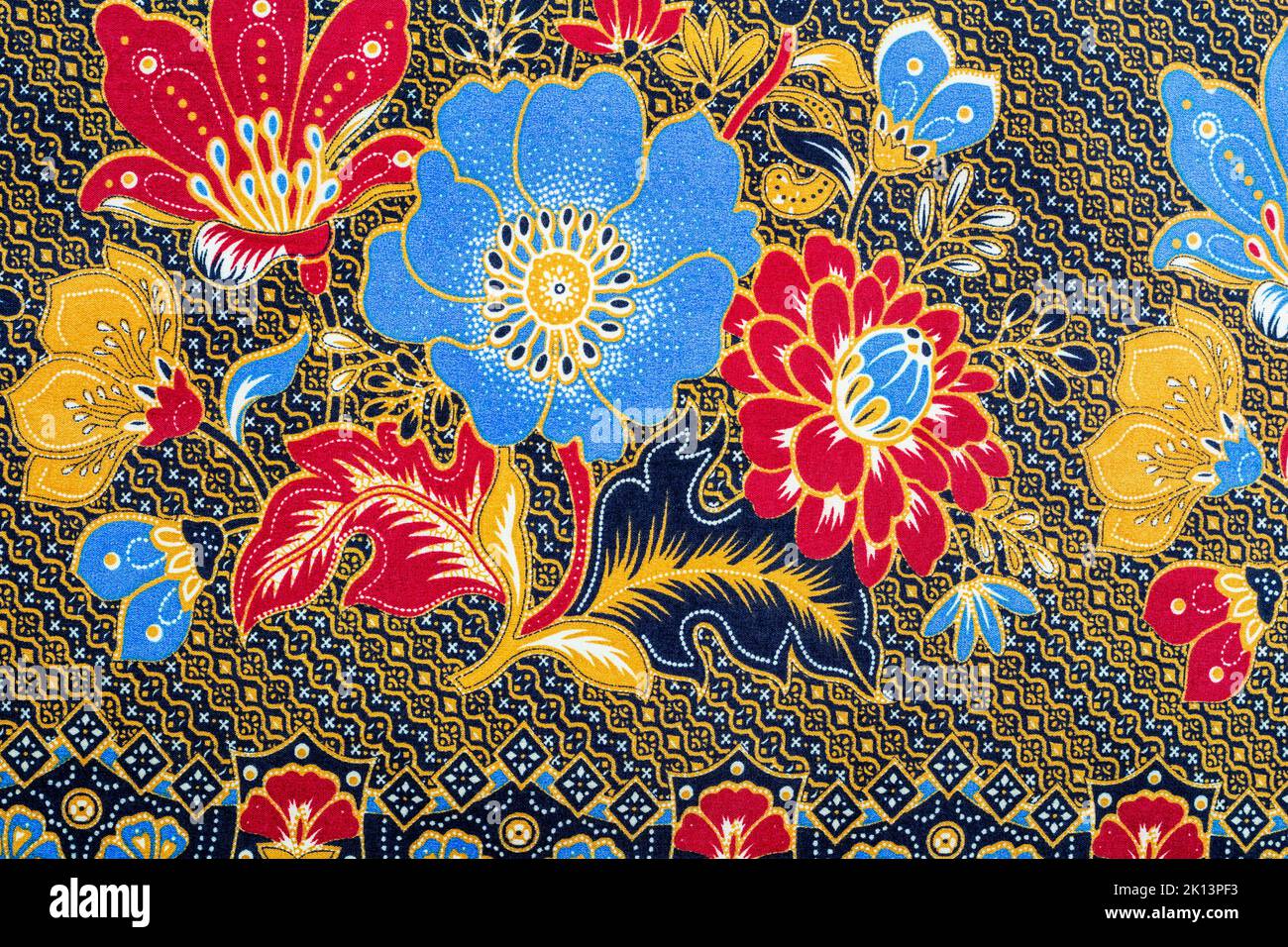 .Batik sarong pattern background in Thailand, traditional batik sarong ...