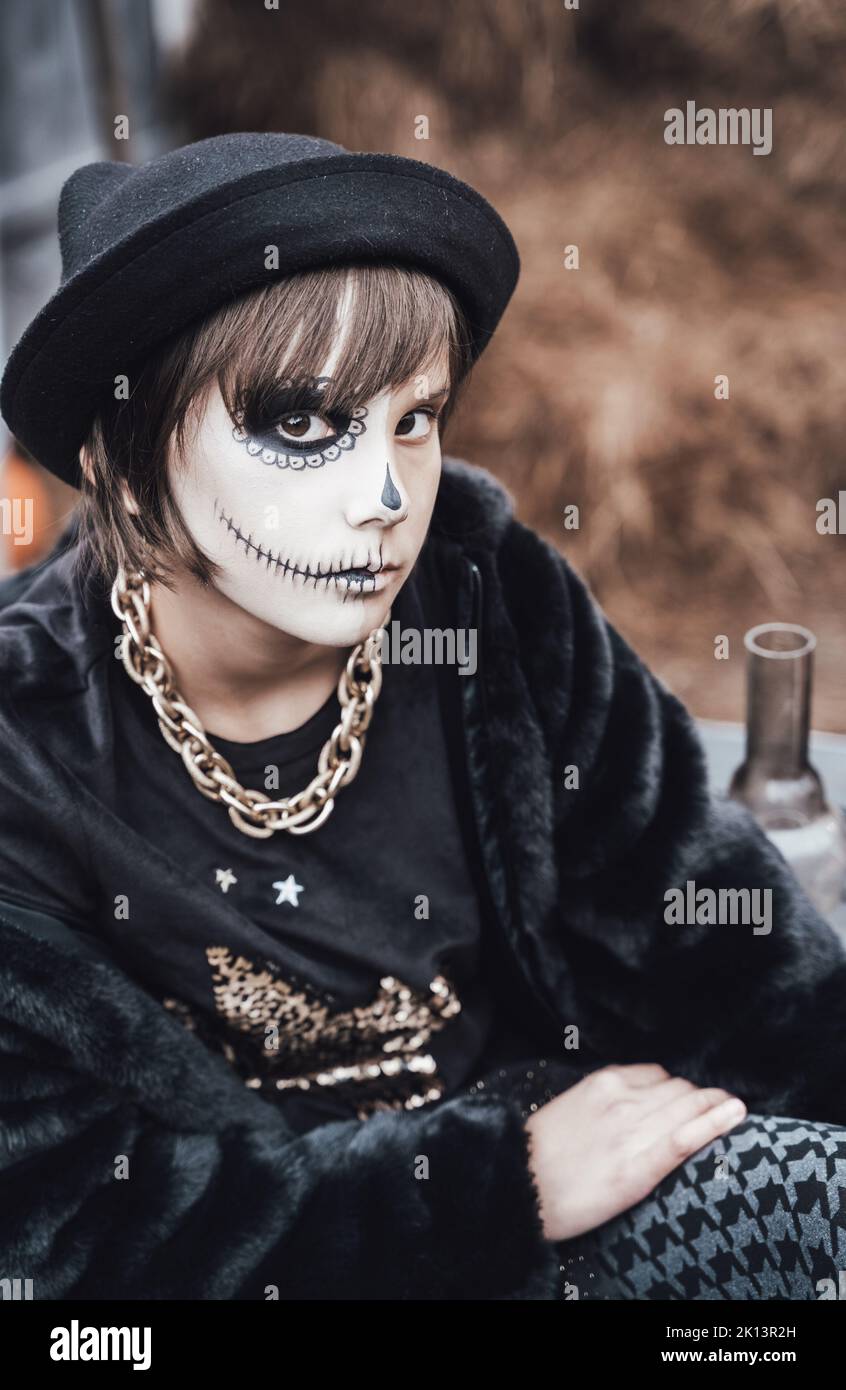 Scary Little Girl Makeup