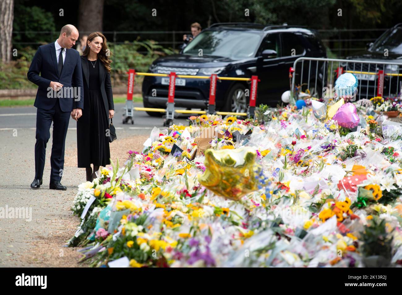 Catherine duchess of cambridge funeral hi-res stock photography and ...