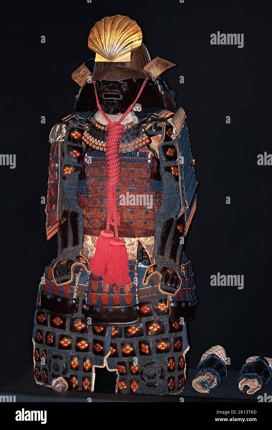 Antique samurai armor in Kiev, Ukraine Stock Photo - Alamy