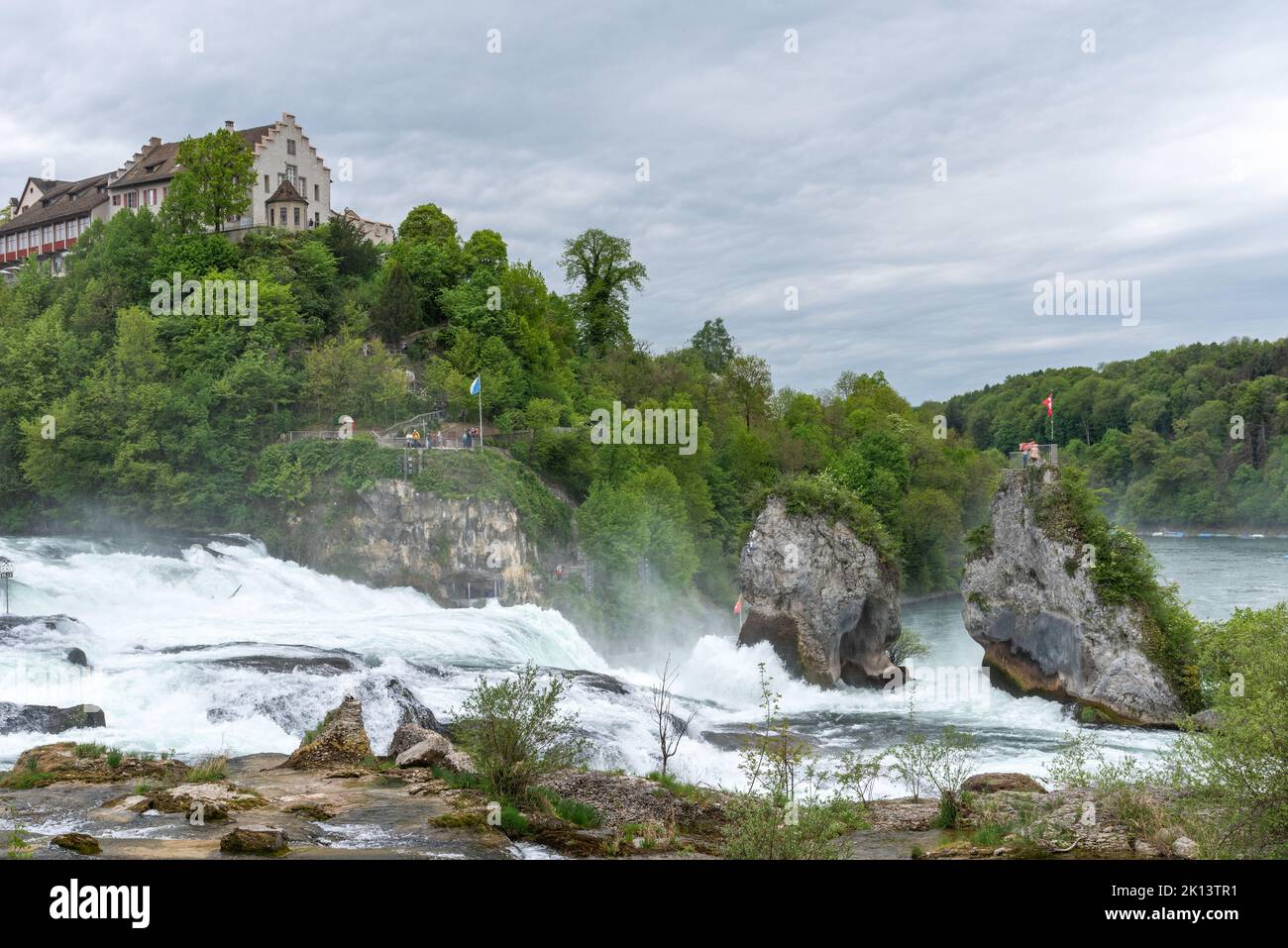 Rheinfall in Schaffhausen Stock Photo - Alamy